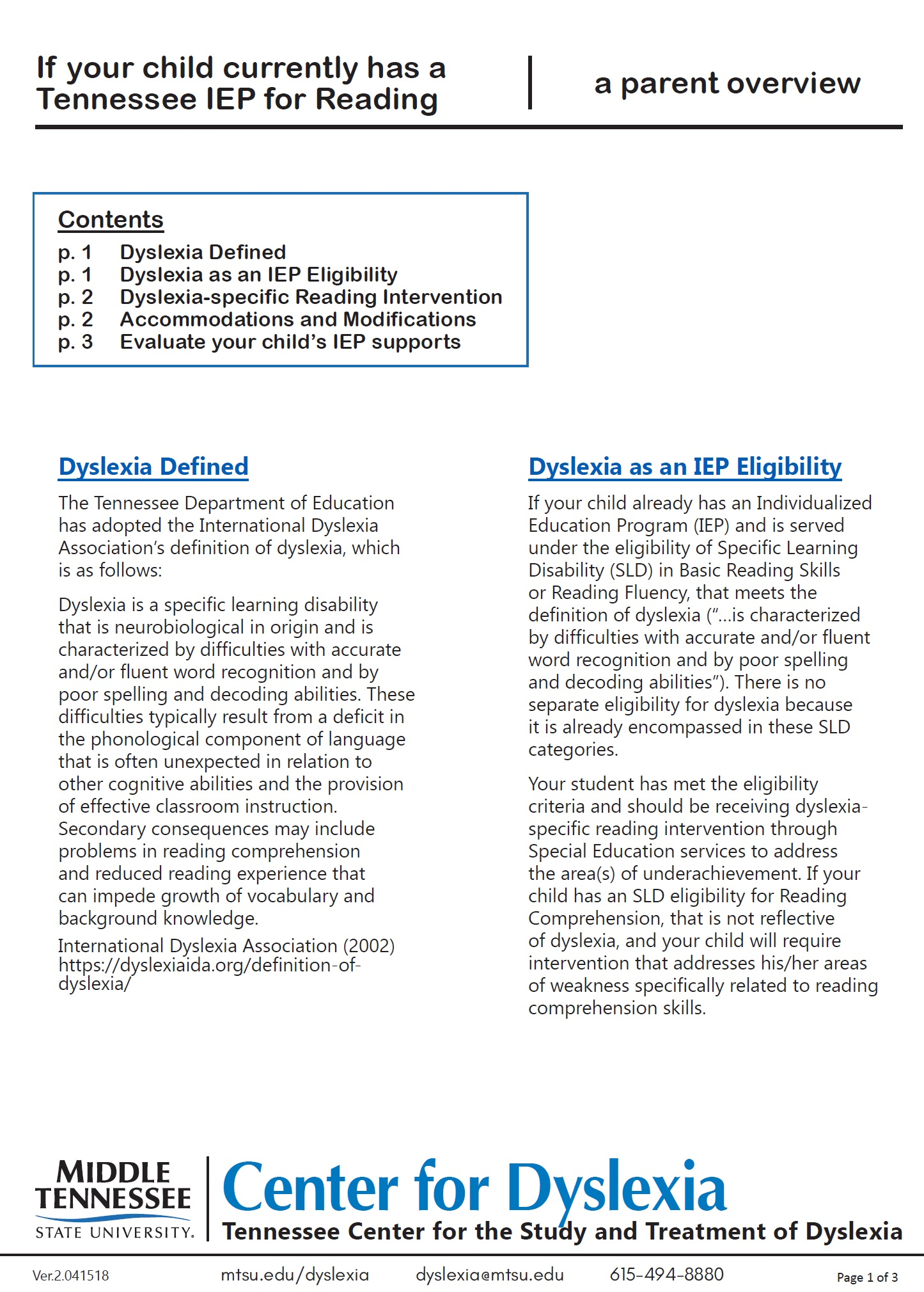 E-books & Planning Guides – Tennessee Center for the Study and ...